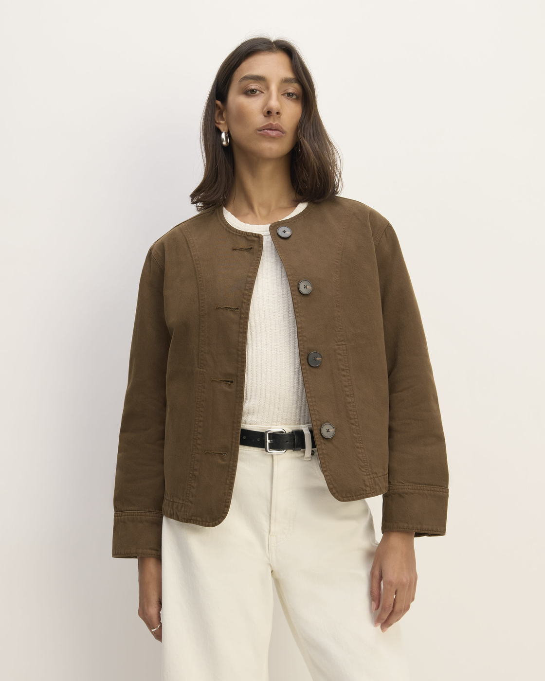 Never Pay Full Price for The Denim Barrel Jacket