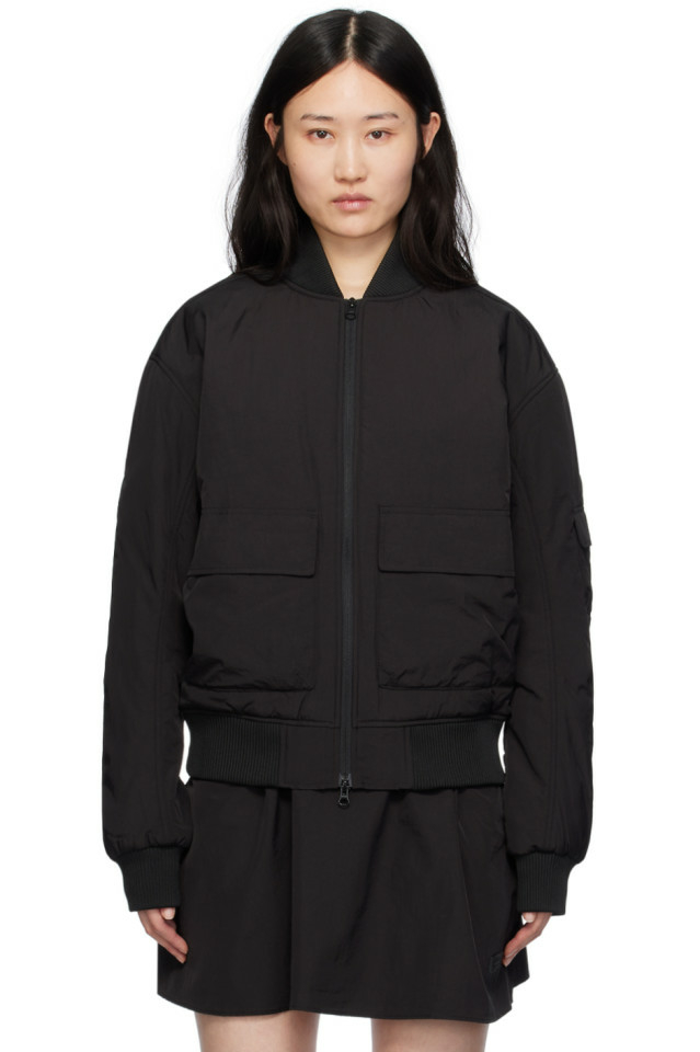 Never Pay Full Price for Black Helios Bomber Jacket